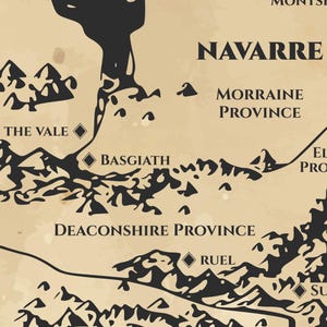 Fourth Wing Map, Iron Flame World Map, Empyrean Series Map, the ...