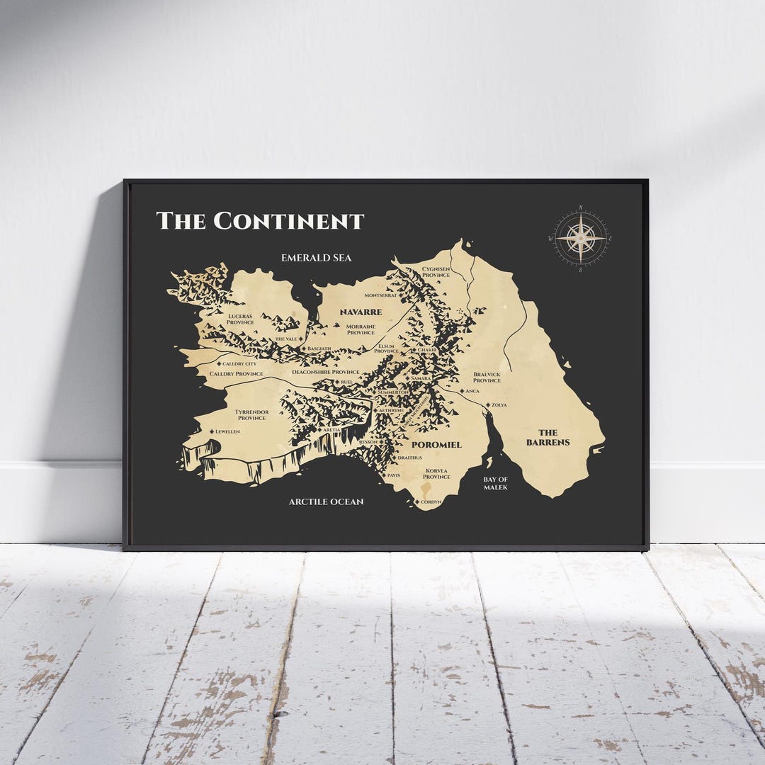 Fourth Wing Map, Iron Flame World Map, Empyrean Series Map, the ...