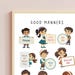 Good Manners Poster, Educational Classroom Decor (digital Download) - Etsy