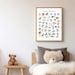 Ocean Animals Poster, Montessori Educational Posters, Nursery Wall ...