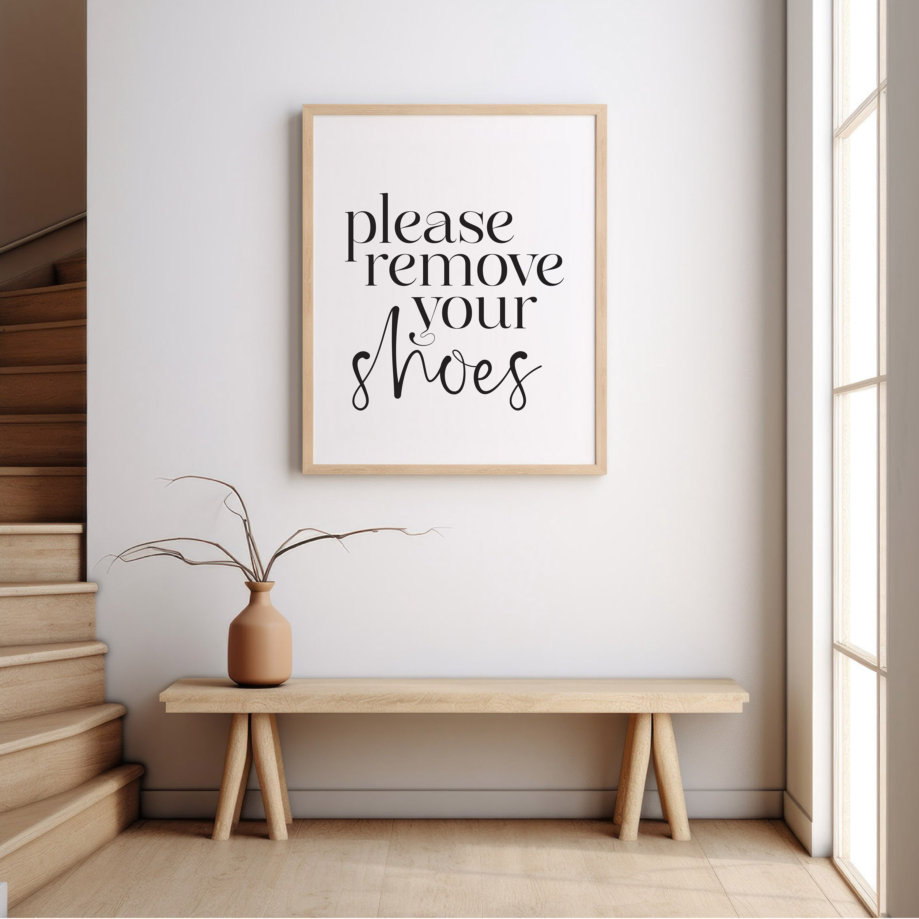 Please Remove Your Shoes Sign, Remove Your Shoes Poster, Printable Wall ...