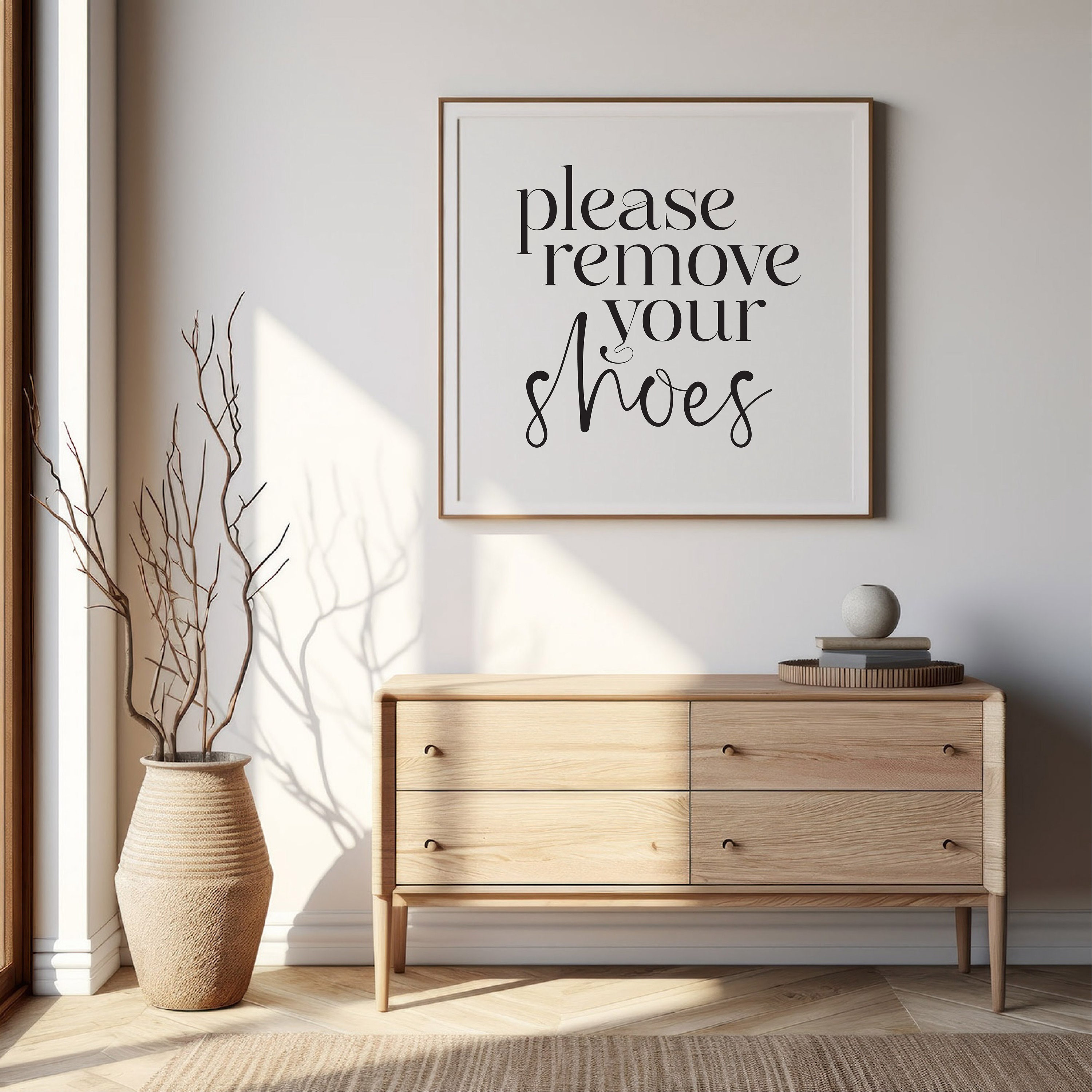 Please Remove Your Shoes Sign, Remove Your Shoes Poster, Printable Wall ...