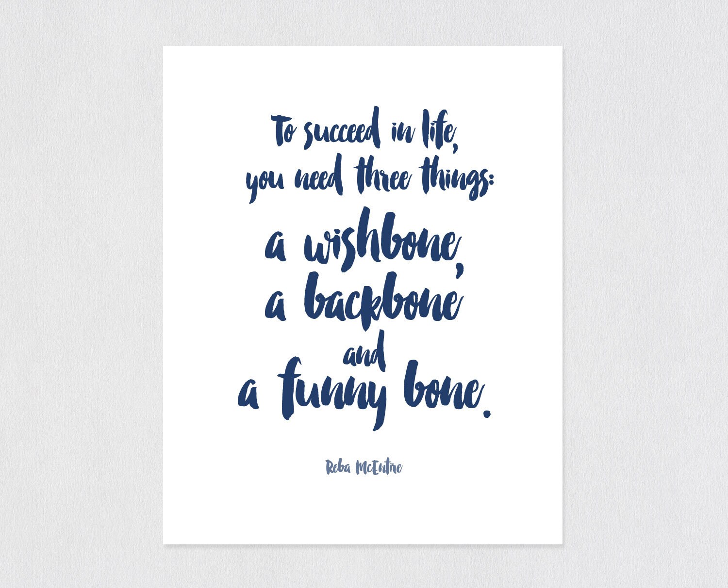 Wishbone Backbone Quote