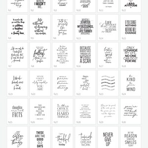 If You Change Nothing, Nothing Will Change Poster to Print Quote ...