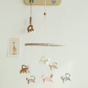 Baby Mobile With Kitten / Interior Kitten Mobile - Etsy