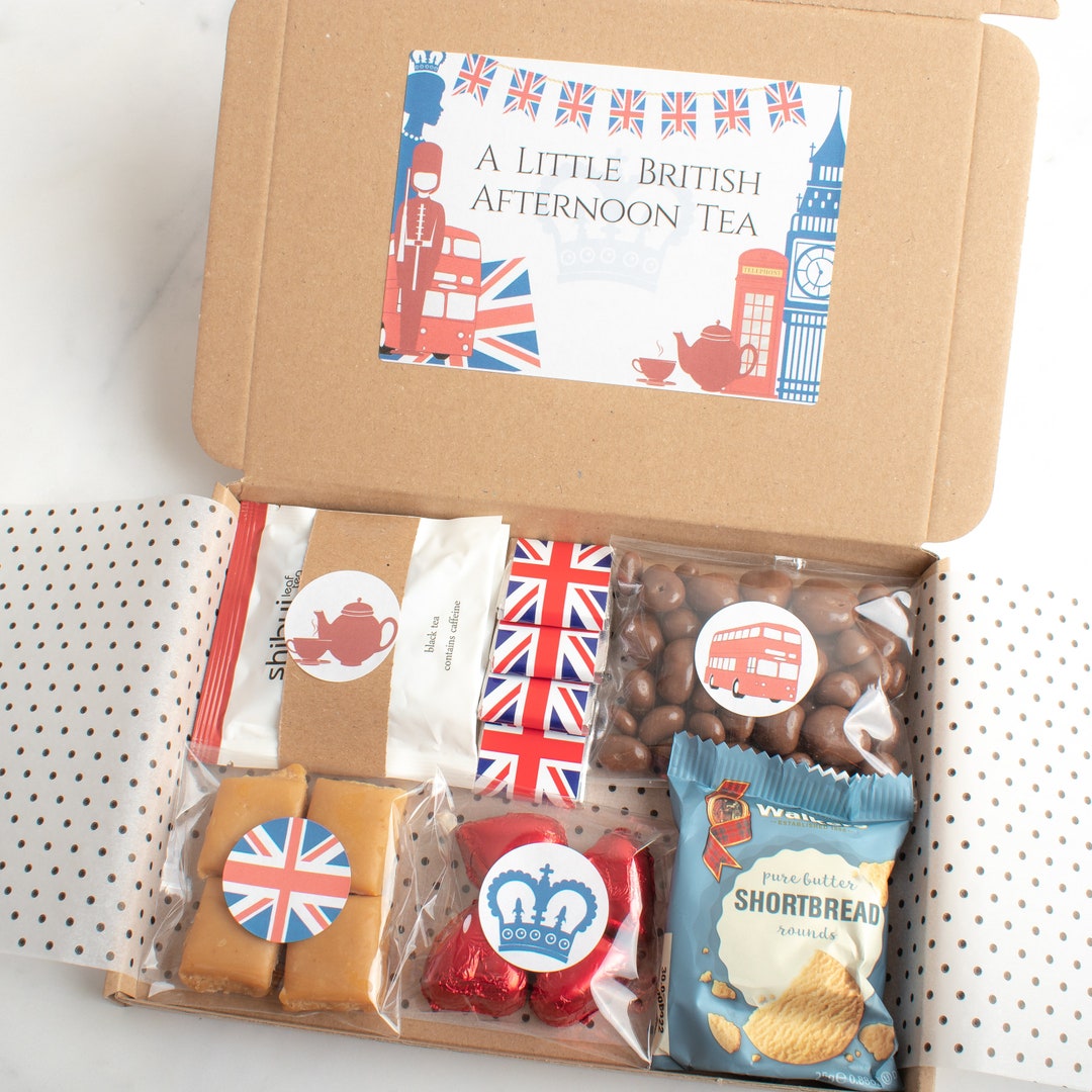 A Little British Afternoon Tea | Letterbox Gift Hamper | Union Jack ...