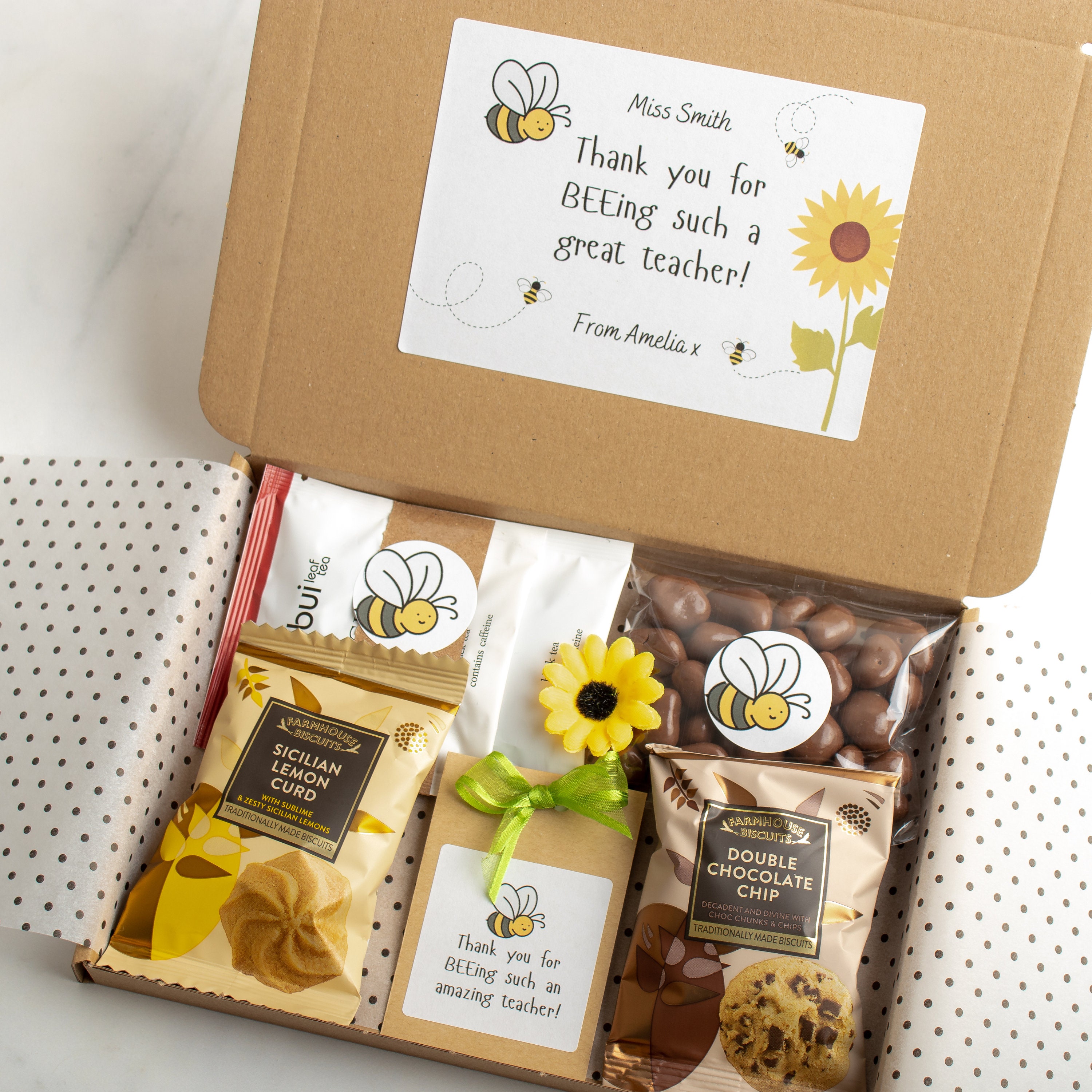 A Little Thank You Teacher Gift | Letterbox Gift Hamper | Chocolate ...