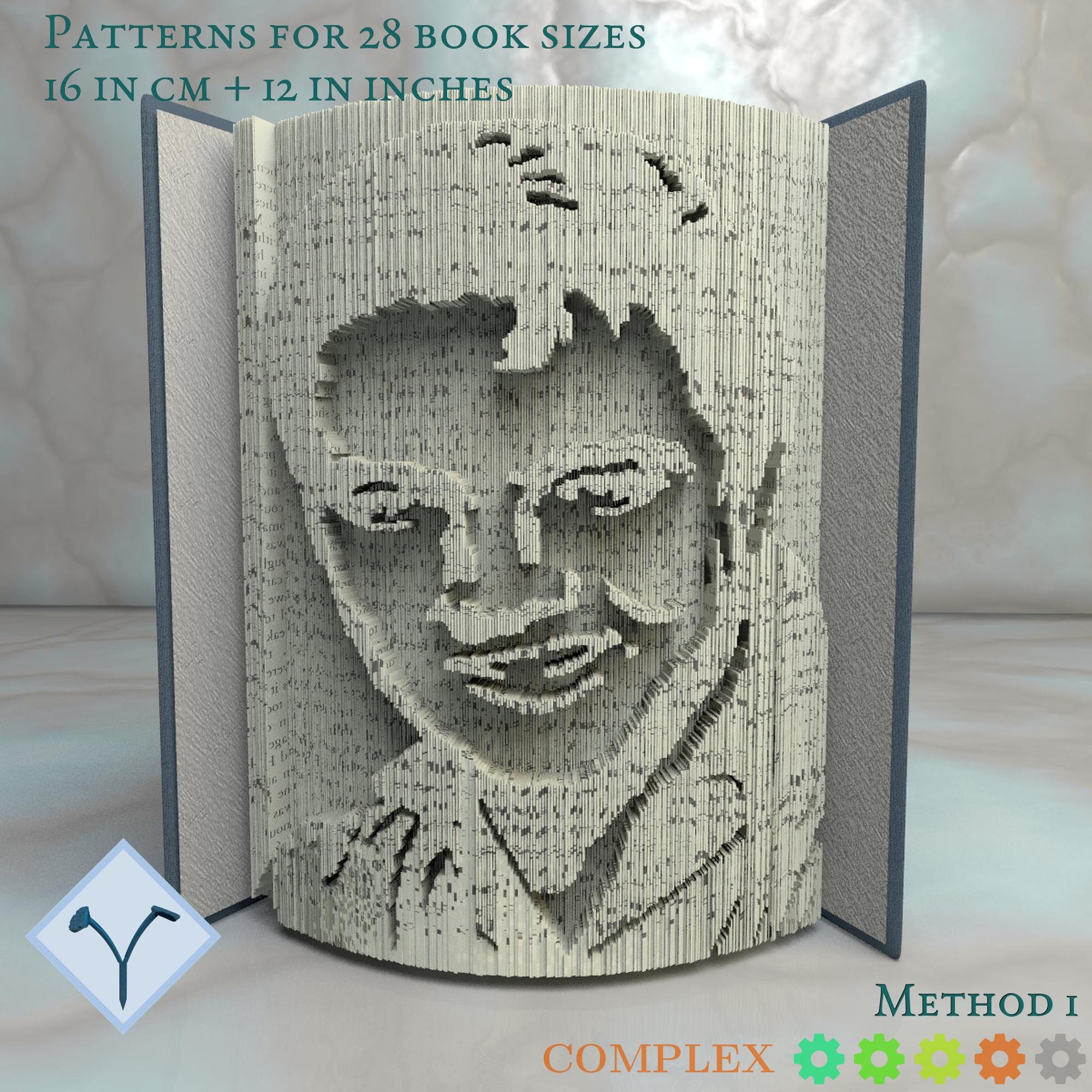 Singer - Elvis Presley: DIY Cut & Fold Art, Book Folding Pattern and ...