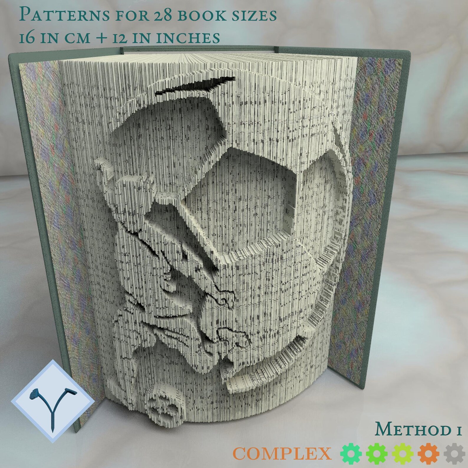 Sport Football Soccer Player: Book Folding Pattern - Etsy