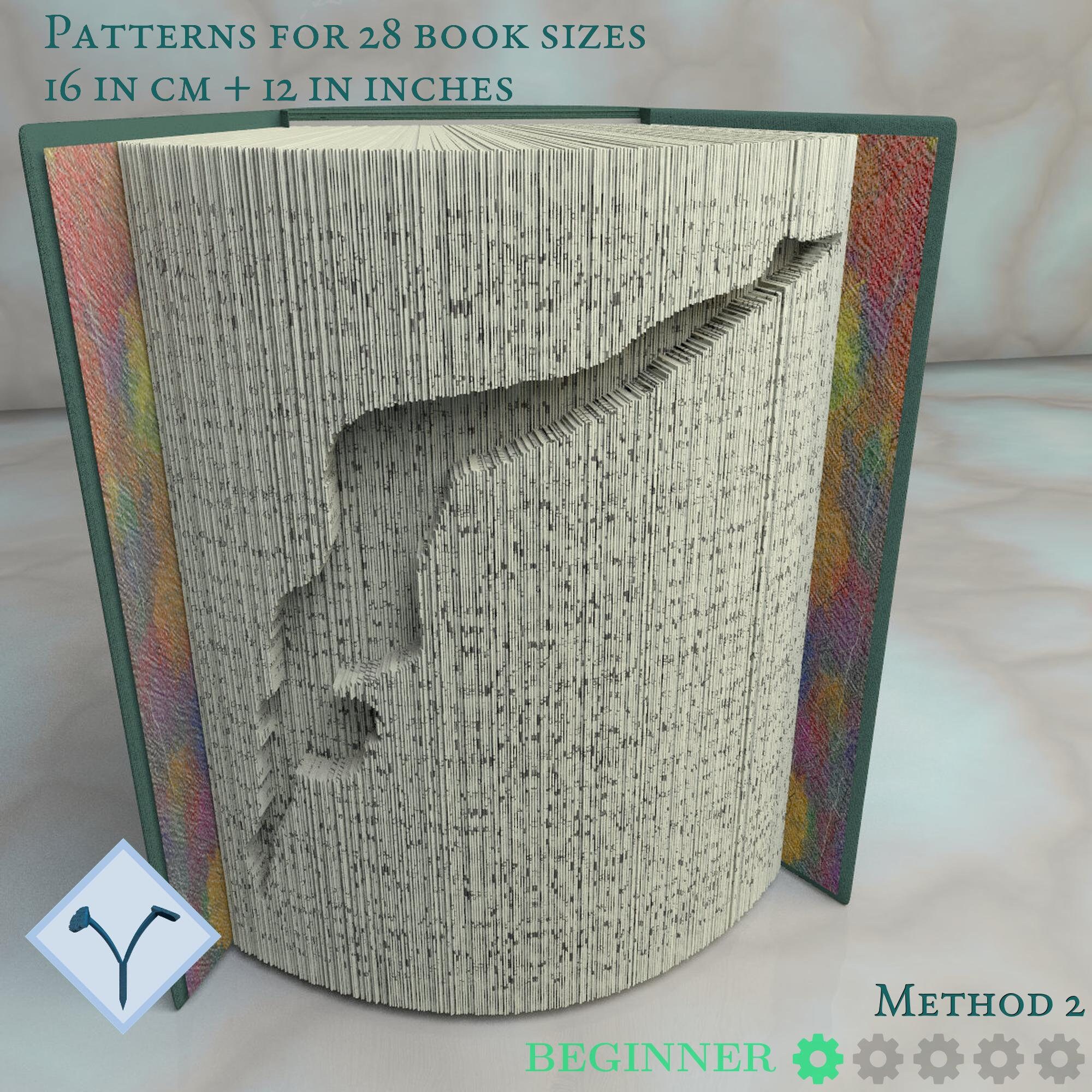 free patterns cut and fold books & only cut texture Springboard Diver ...