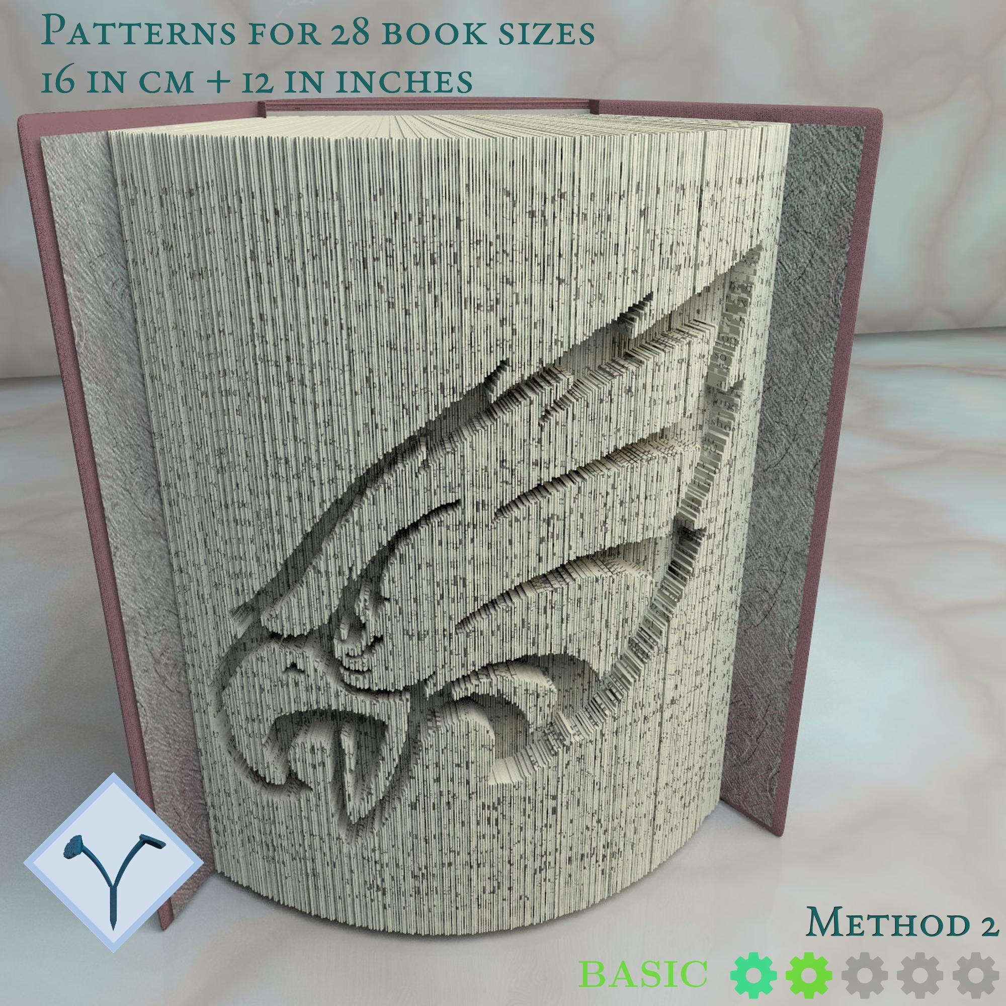 NFL Philadelphia Eagles: Book Folding Pattern Instruction DIY - Etsy