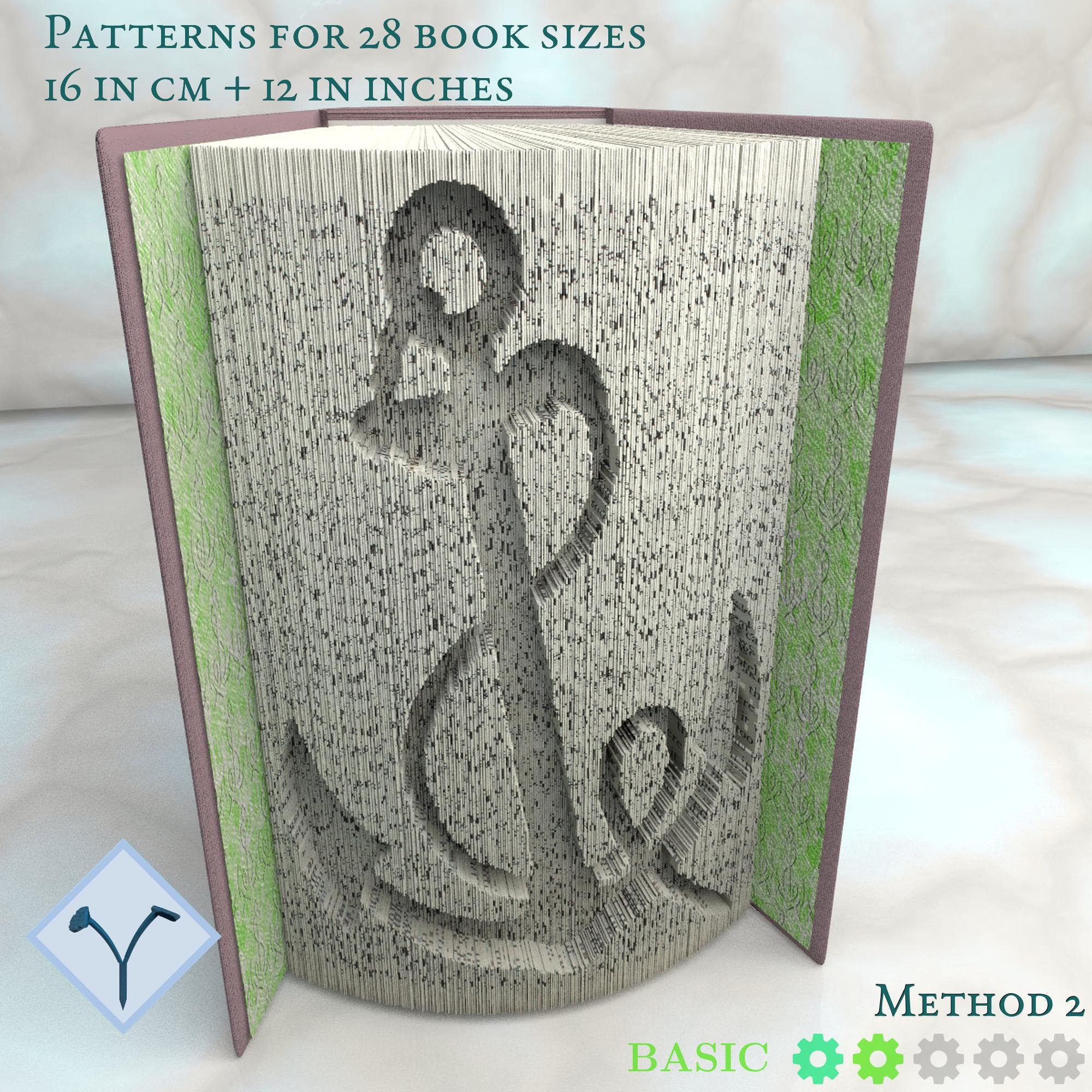 Anchor: Book Folding Pattern Instruction DIY Folded Book Art | Etsy