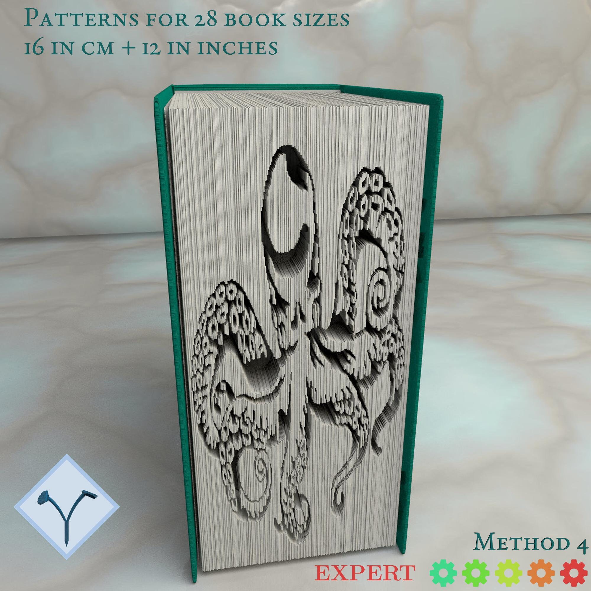 Octopus: Book Folding Pattern Instruction DIY Folded Book - Etsy