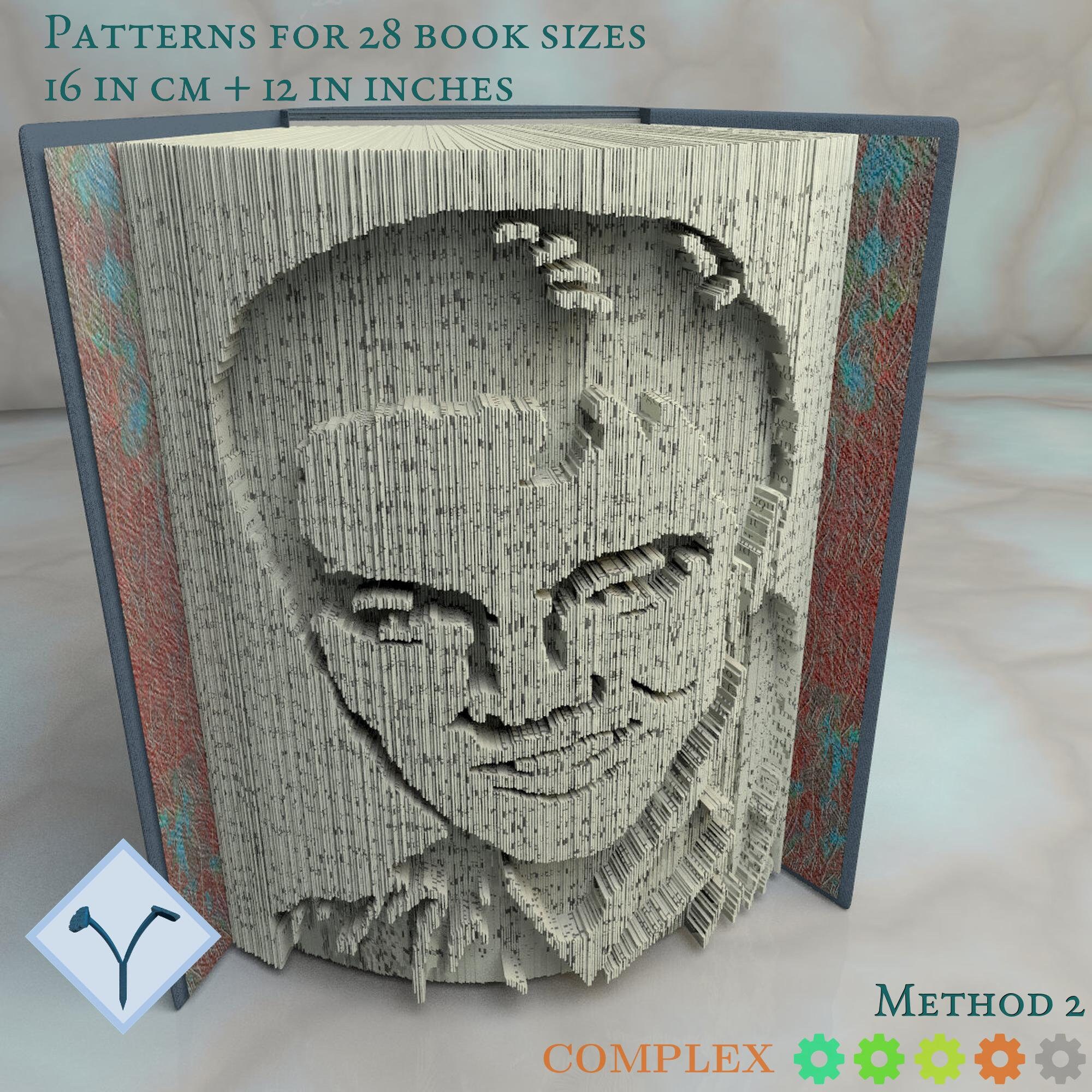 Singer - Elvis Presley: DIY Cut & Fold Art, Book Folding Pattern and ...