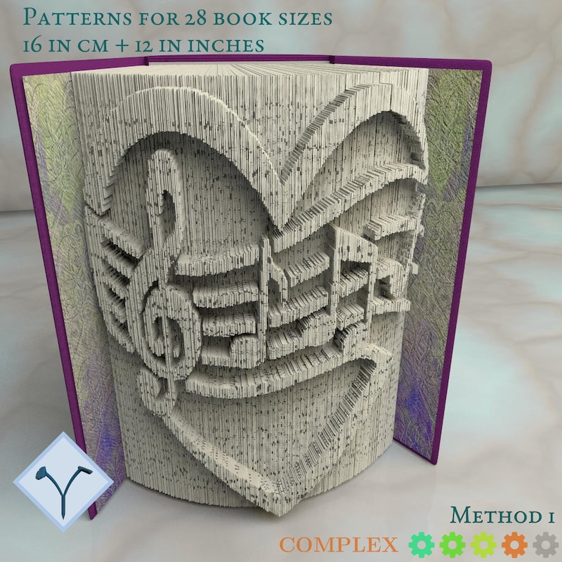 Folded Book Art - Etsy