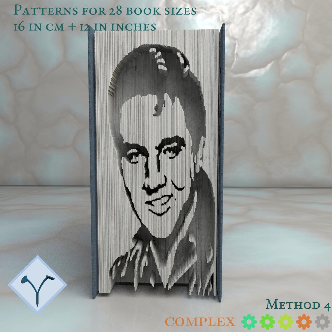 Singer - Elvis Presley: DIY Cut & Fold Art, Book Folding Pattern and ...