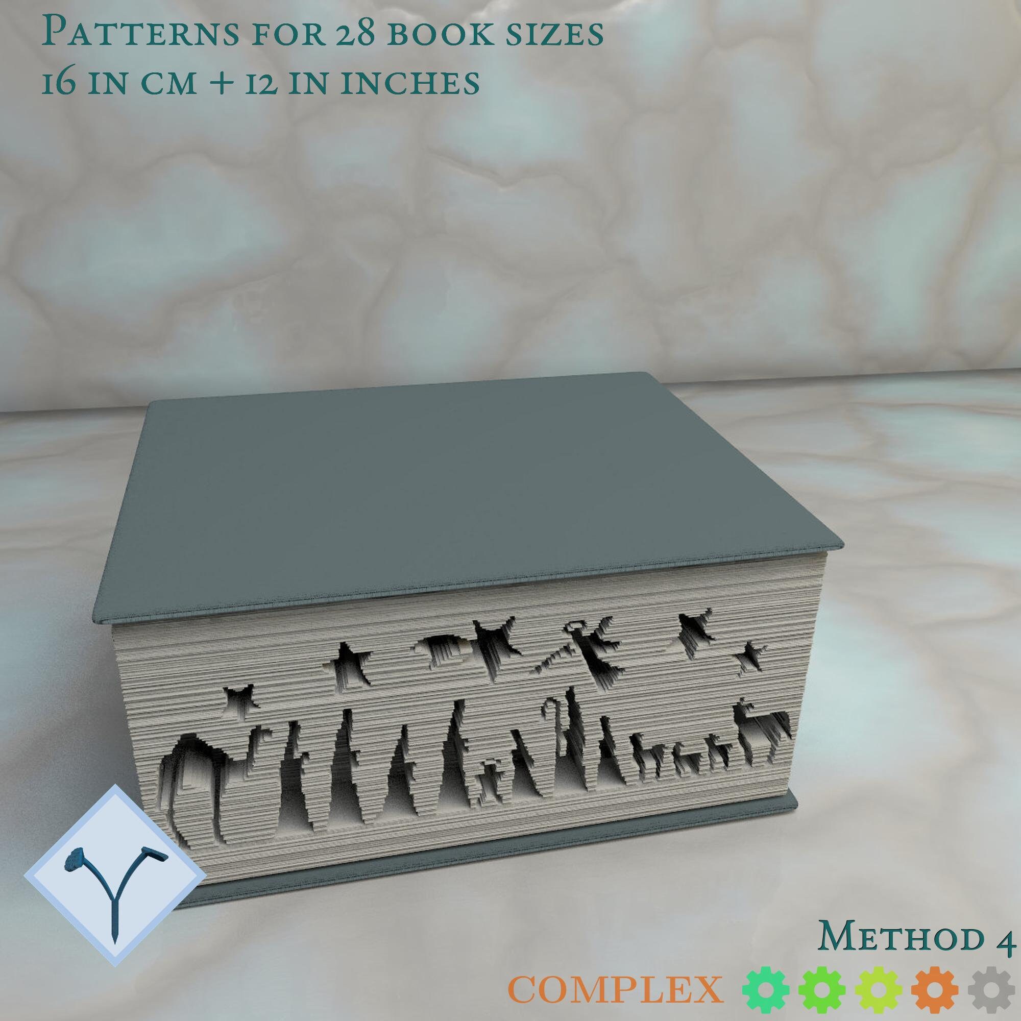 Holy Family Nativity: Book Folding Pattern Instruction DIY | Etsy