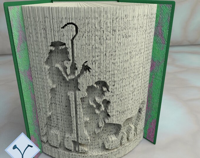 Book Folding Patterns & Instruction Folded Book by NailYtBookArt