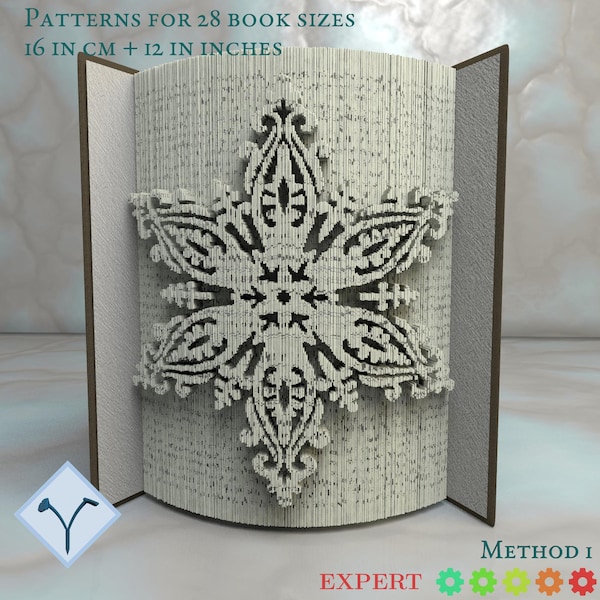 Book Folding Star Pattern - Etsy