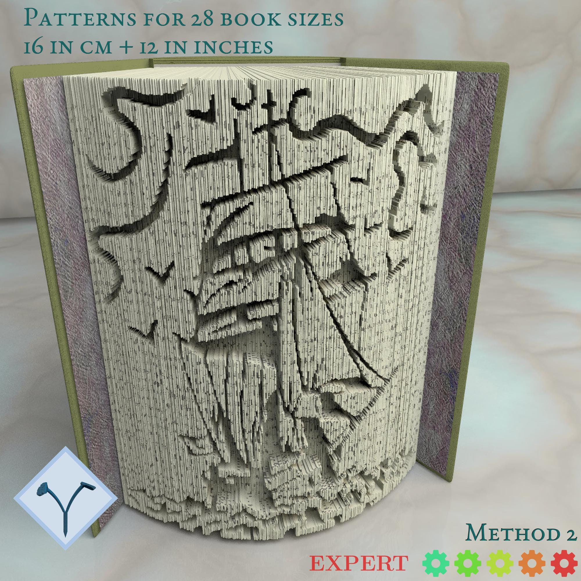 Ship: DIY Cut & Fold Art, Book Folding Pattern and Instructions (PDF ...