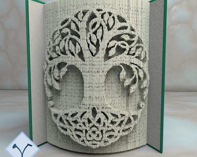 Tree Tree of Life Bookfold Book Fold Art - Etsy