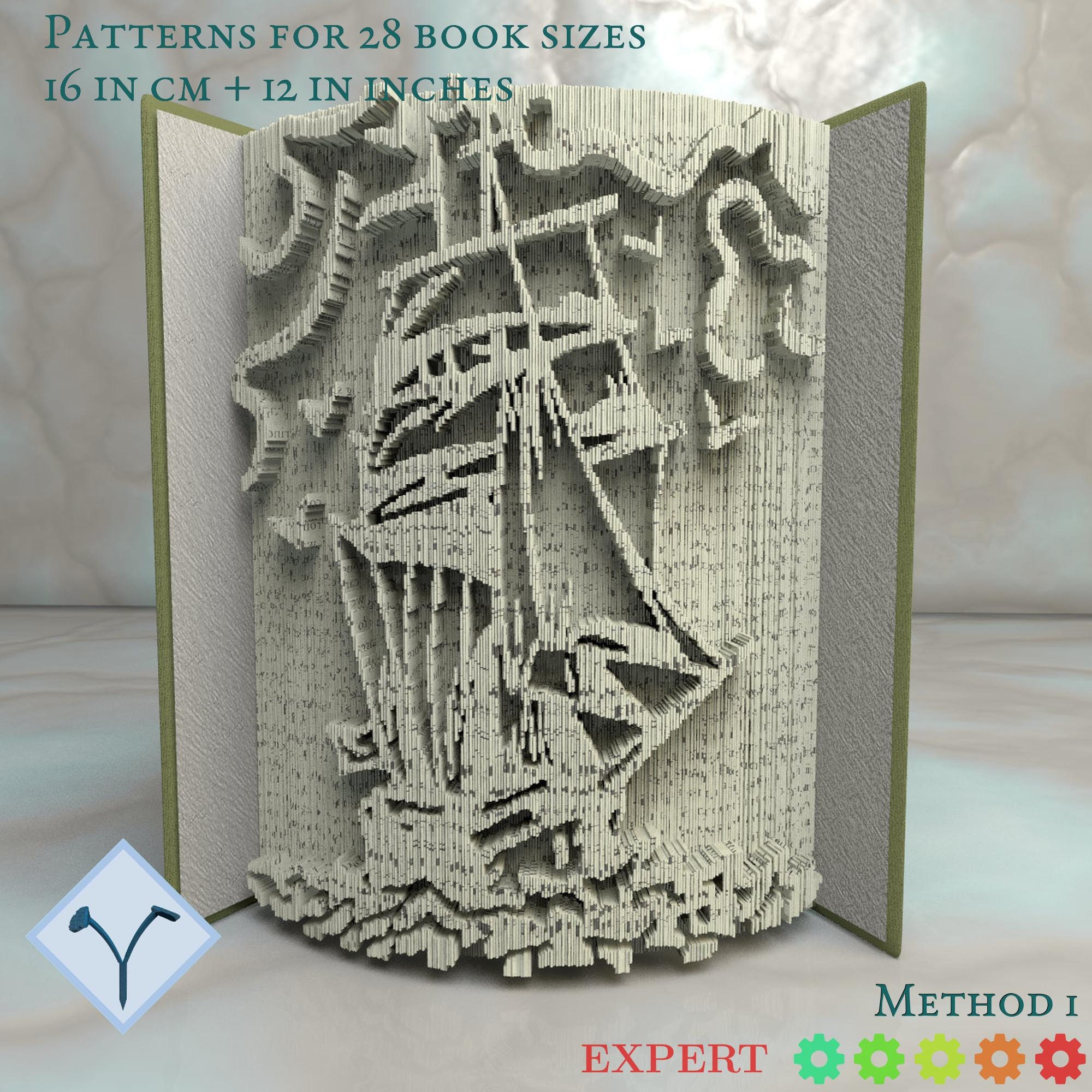 Ship: DIY Cut & Fold Art, Book Folding Pattern and Instructions (PDF ...