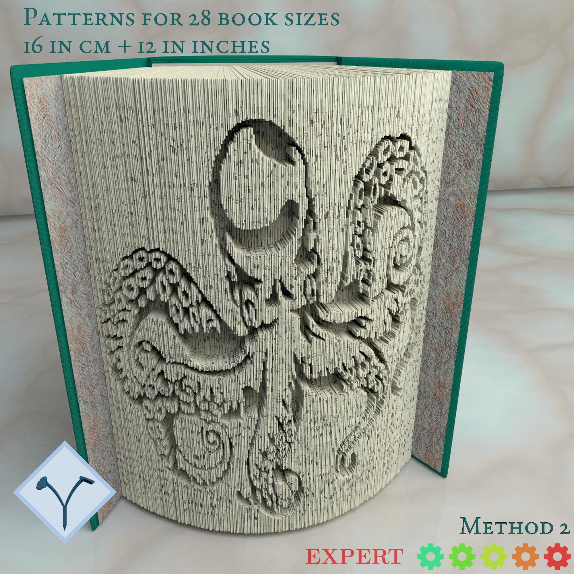 Octopus: Book Folding Pattern Instruction DIY Folded Book - Etsy