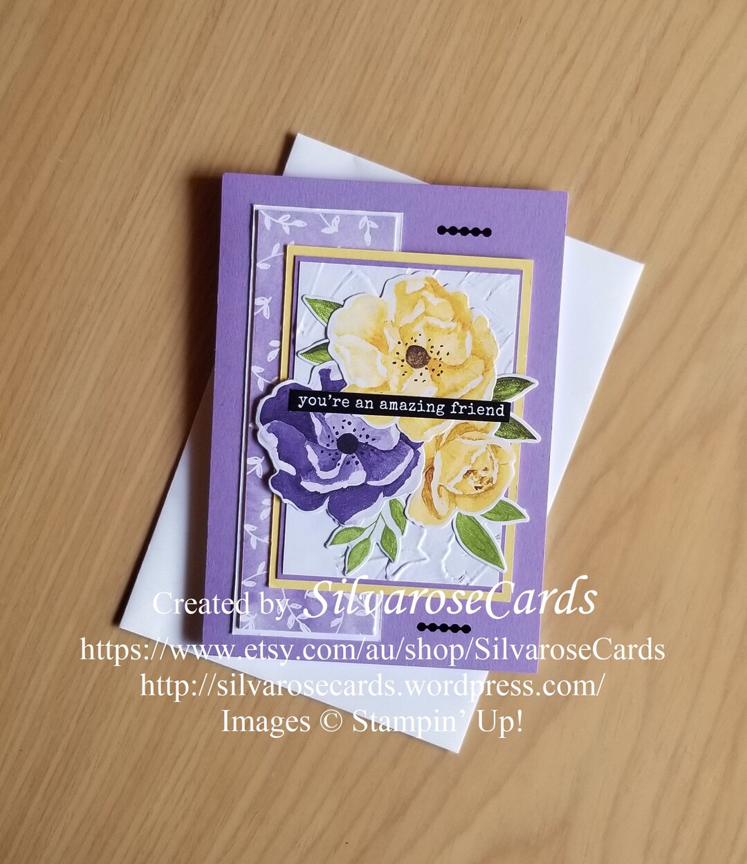 Friendship Handmade Cards, Amazing Friend, Hues of Happiness, Stampin ...