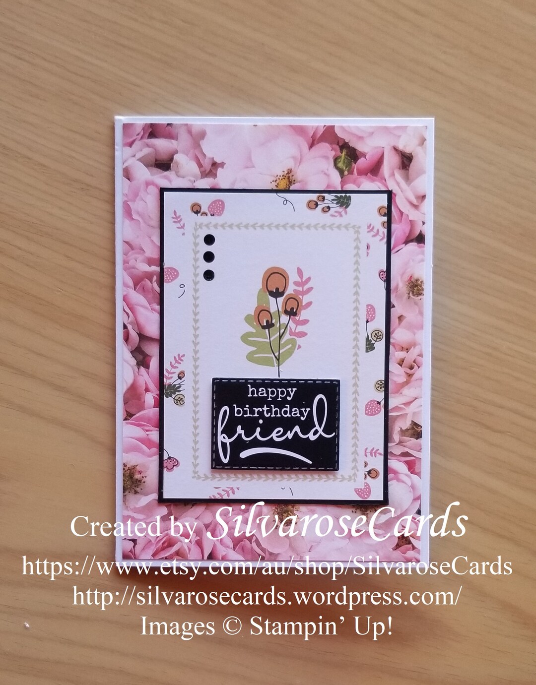 Happy Birthday /friend /friendship Card/ Happy Birthday Friend ...