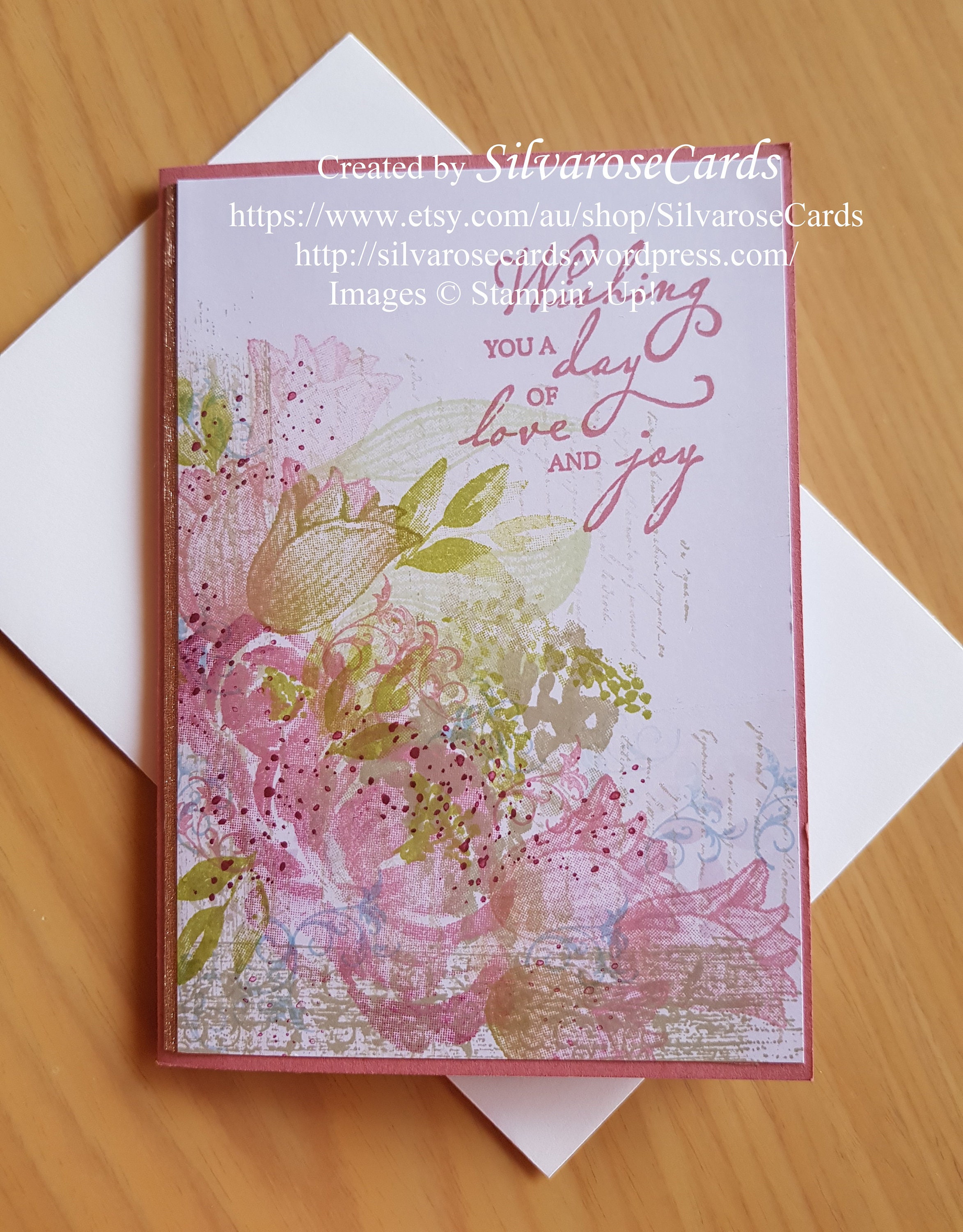 Handmade Love Cards, Multiple Set Handmade Cards, Love and Joy Cards ...