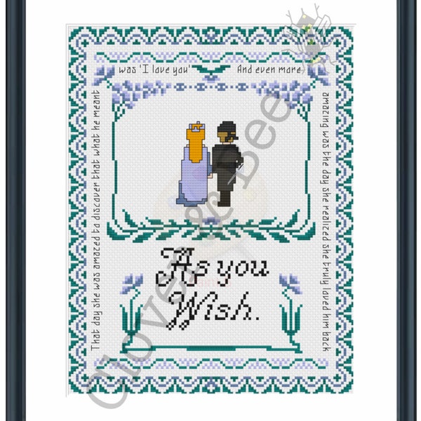 Princess Bride Cross Stitch Pattern - Etsy