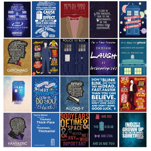 Dr Who Whovian SVG EPS Cut File for Silhouette | Etsy Canada