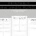 New Years Resolution Printable Bundle 2019 Goal Setting Planning PDF - Etsy