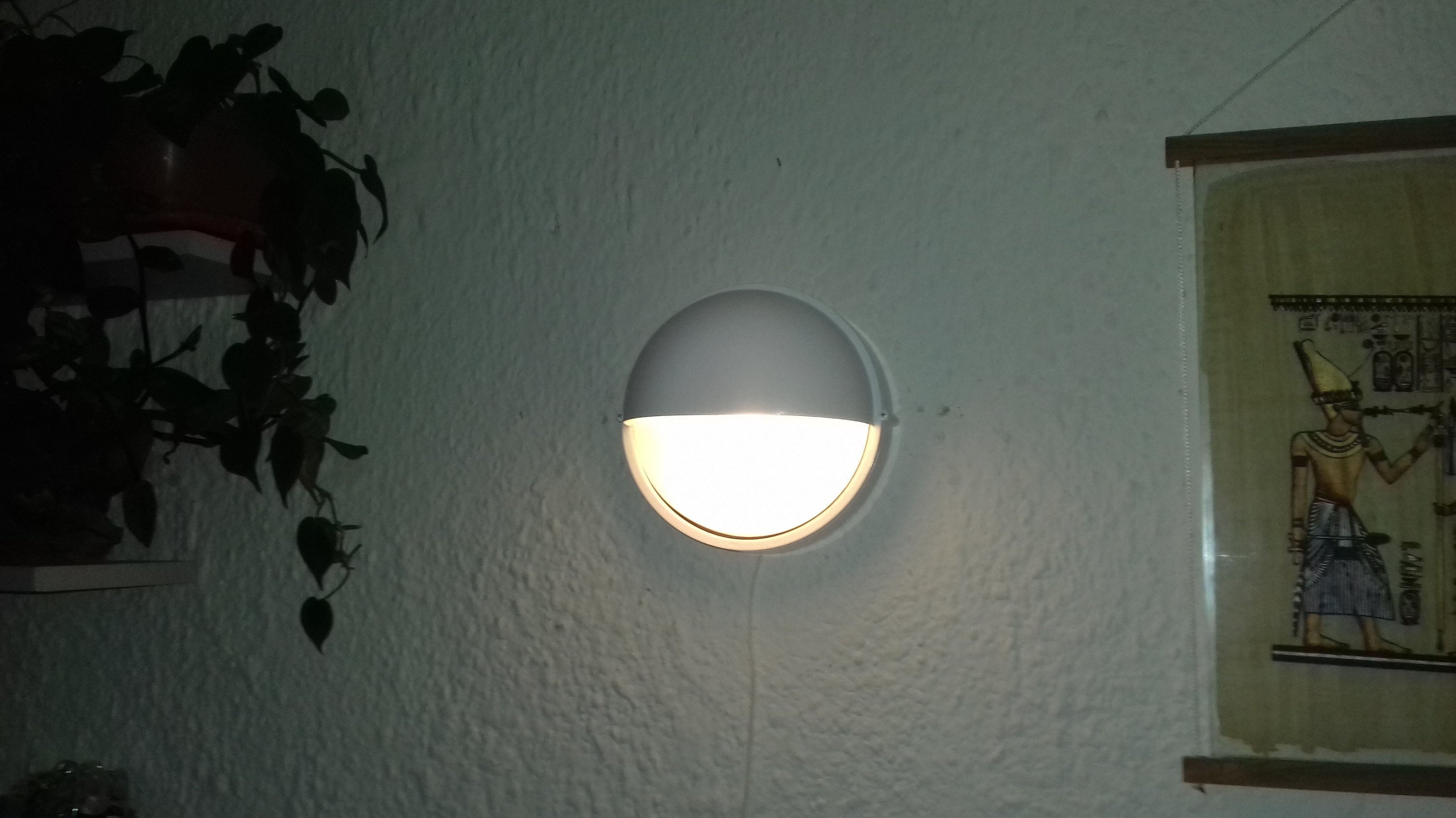 Round Wall Lamp Round Metal Wall Lamp Industrial Style Wall | Etsy