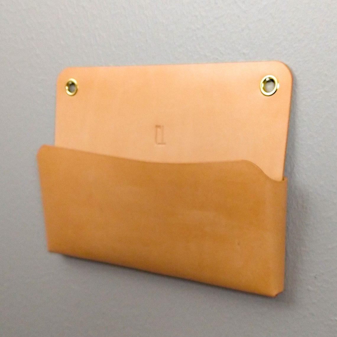 Leather Mail Sorter Wall Organizer Wall Pocket - Etsy