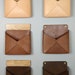 Large Leather Wall Pocket Mail Caddy - Etsy