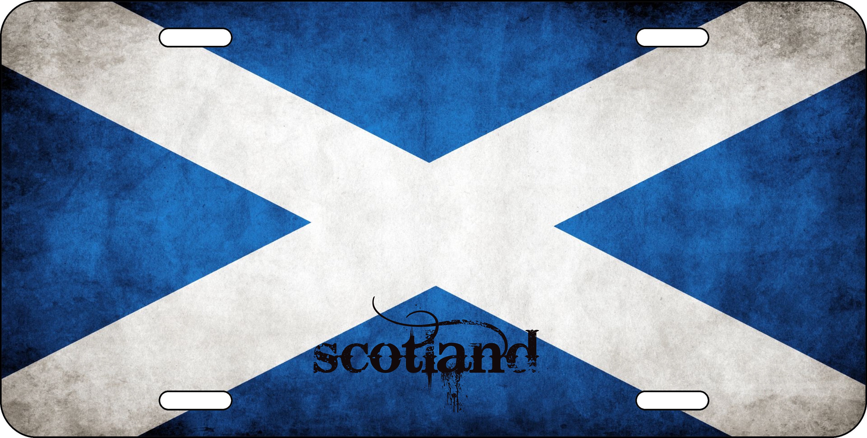 Vanity License Plate Scottish License Plate Custom License Plate ...