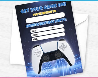 Ps5 Invitation - Etsy UK