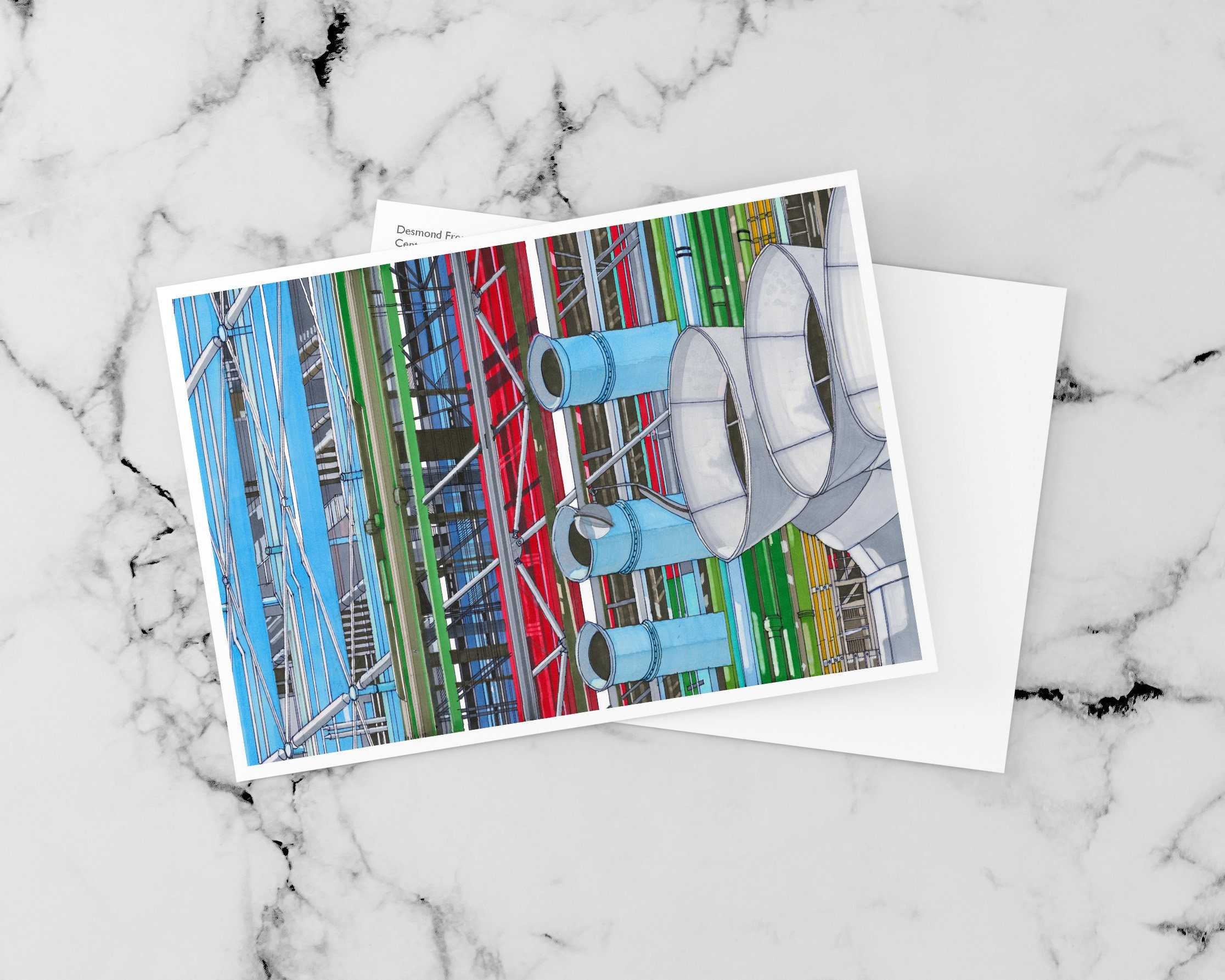 The Paris Suite Postcard Box Set With 20 Beautifully Printed | Etsy