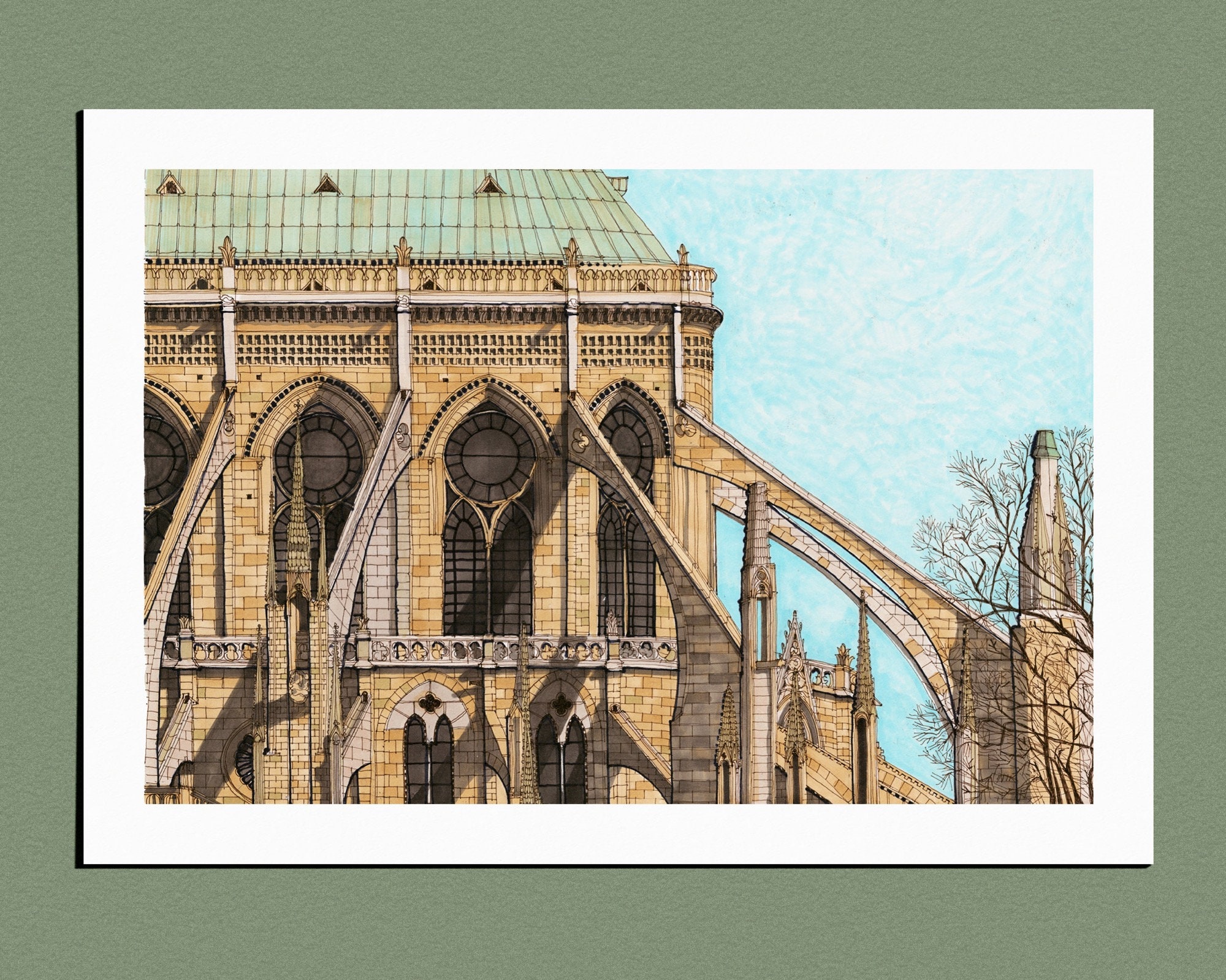 Flying Buttress Gothic Architecture