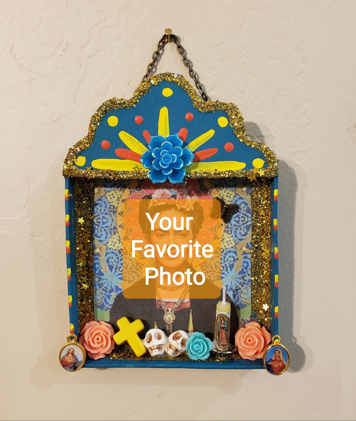 Personalized Nicho Ornament Dia De Los Muertos Shrine Create Your Day ...