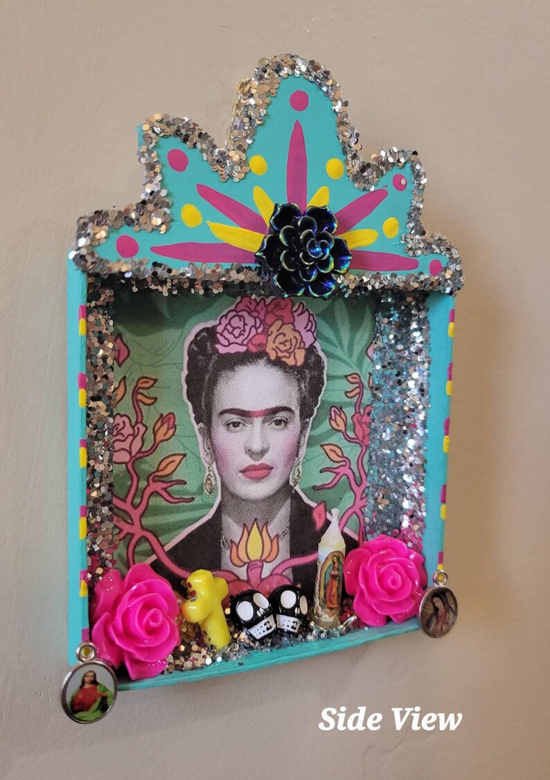 Frida Nicho Shrine Dia De Los Muertos Day of the Dead Nicho Retablo ...