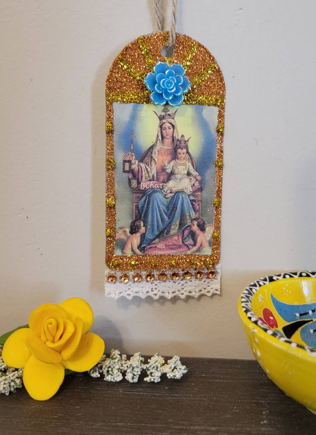 Jesus Guadalupe Nicho Shrine Dia De Los Muertos Day of the Dead Nicho ...
