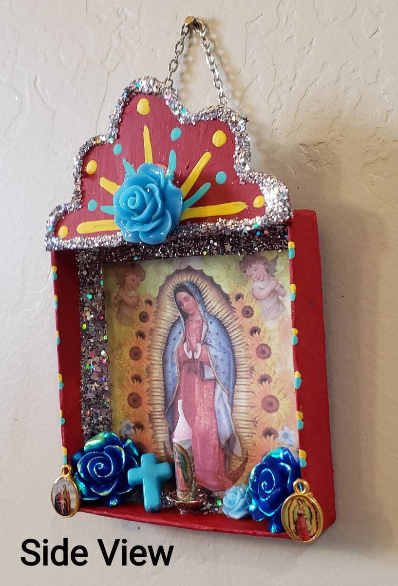 Guadalupe Nicho Shrine Dia De Los Muertos Shrine Day of the - Etsy Denmark