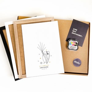 Cat Christening Birthday Balloon, Fingerprint, Nursery Print, Keepsake ...