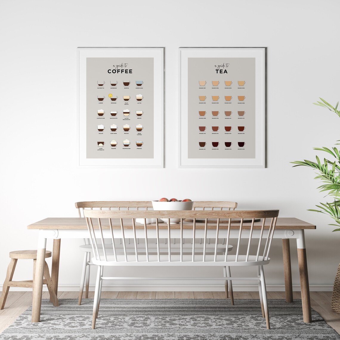 A Guide to Coffee Print Kitchen Print Coffee Lover New - Etsy