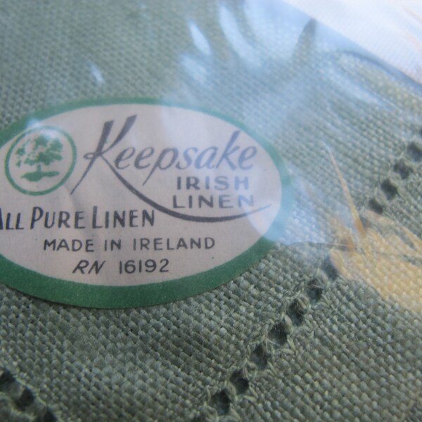 Irish Linen Tablecloth - Etsy