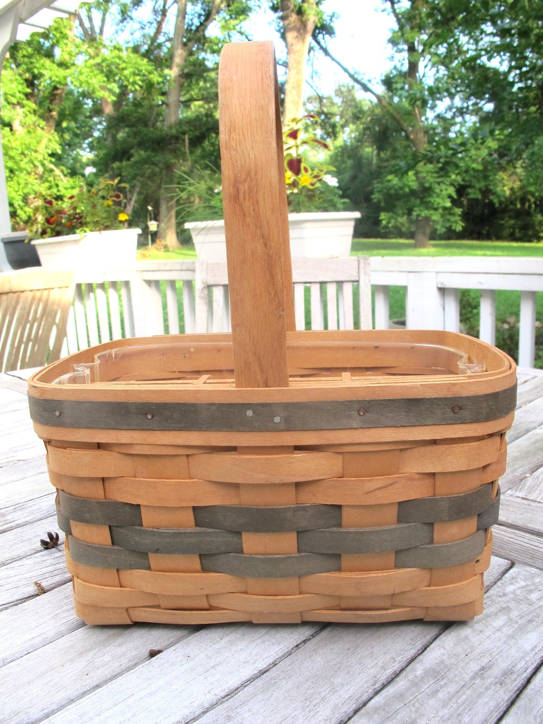 Royce Craft BASKET Split Oak Rectangular Wooden Insert With Division ...