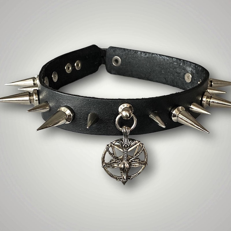 Spiked Collar - Etsy UK