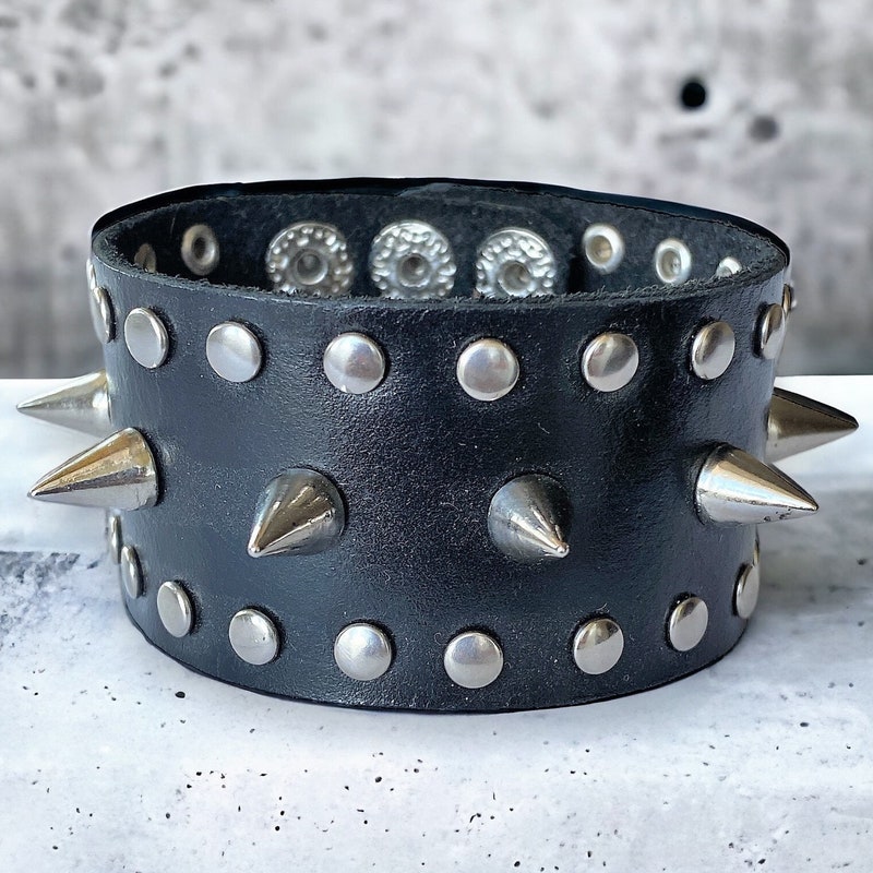 Rivet Cuff Bracelet - Etsy